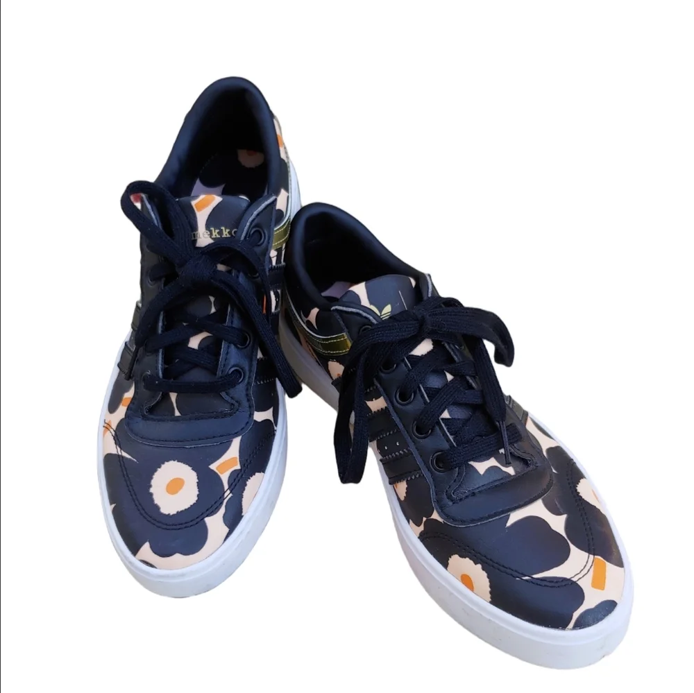 adidas | Shoes | Adidas X Marimekko Bryony W Black And Peach Floral ...